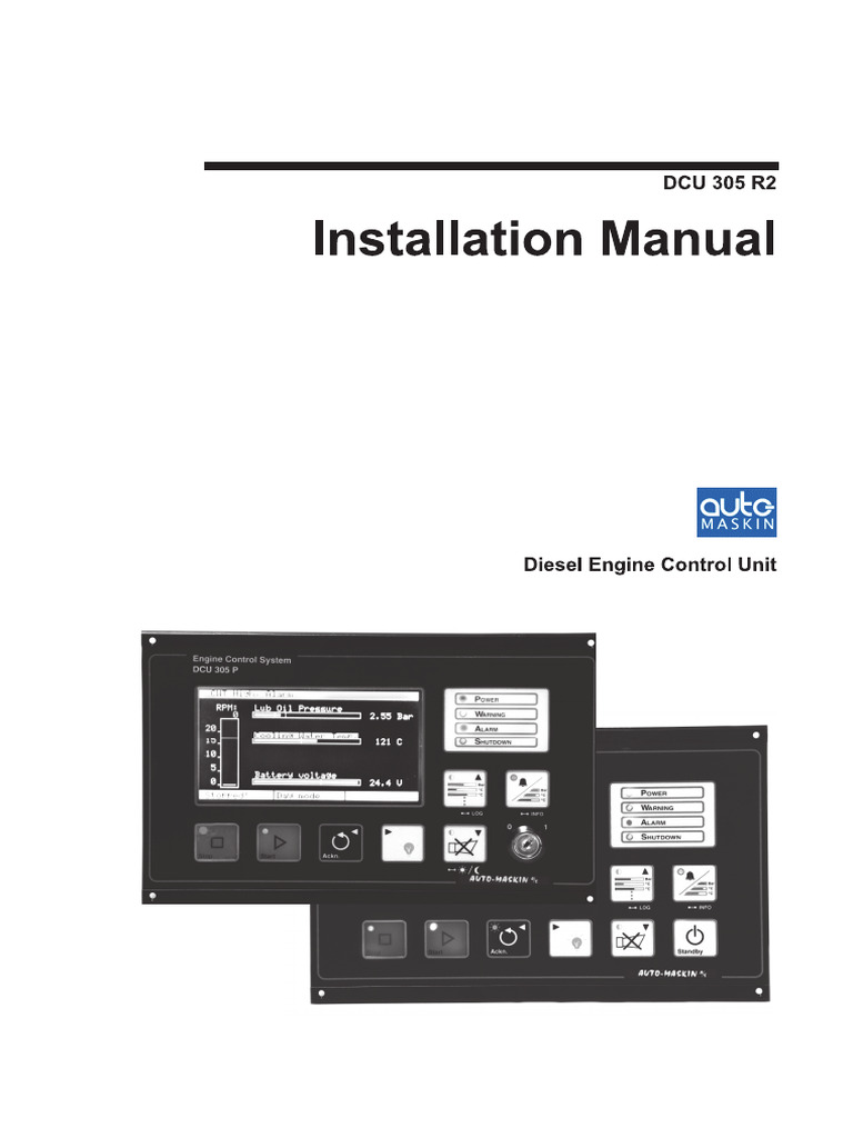 DCU 305 R2 Installation Manual | PDF