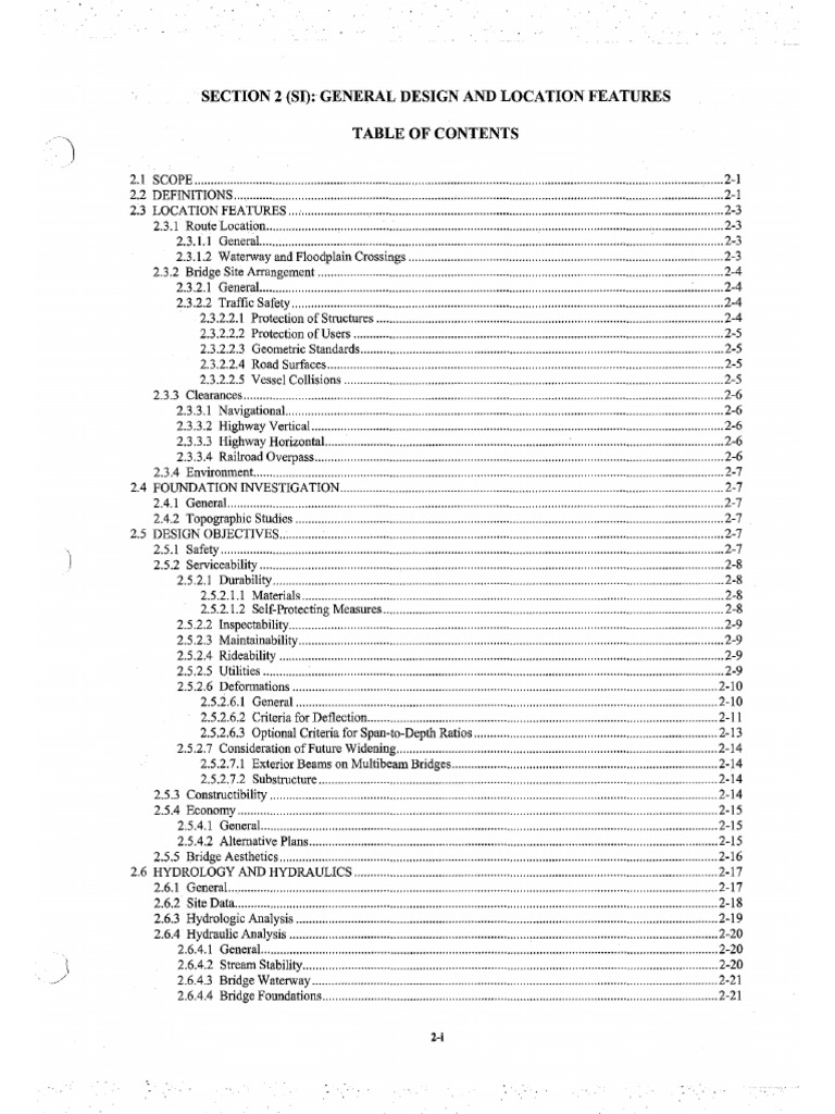 Chapter 2 General Design and Location Features | PDF