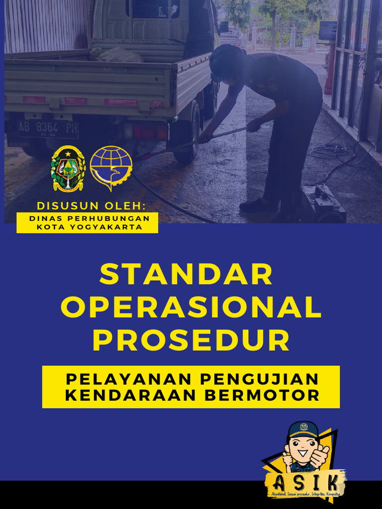 Sop Pengujian Kendaraan Bermotor 6360 | PDF | Teknologi & Rekayasa