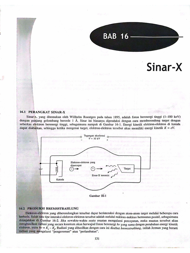 Materi 8 Sinar X | PDF