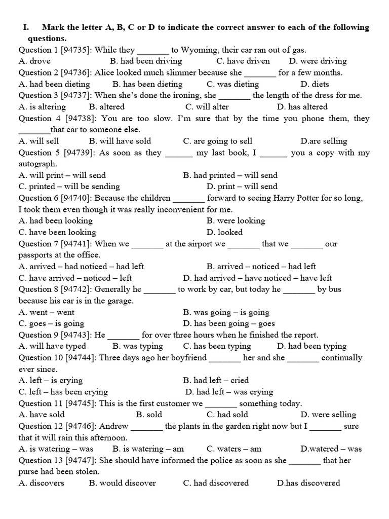 Tenses Revision 2 Reported Speech Pdf