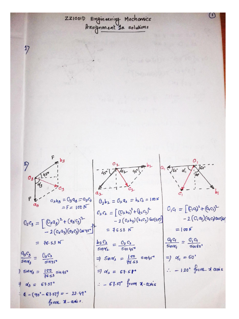 Module1 - Set 1a - Solns | PDF