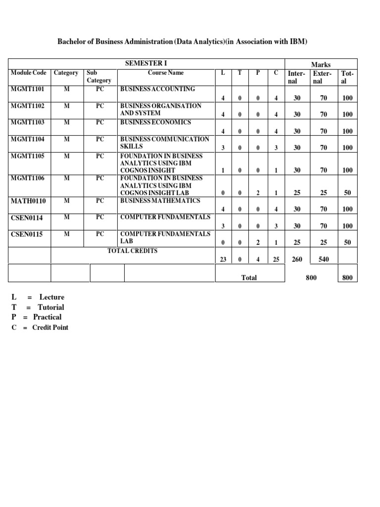 BBA IBM Syllabus Compressed | PDF | Matrix (Mathematics) | Demand