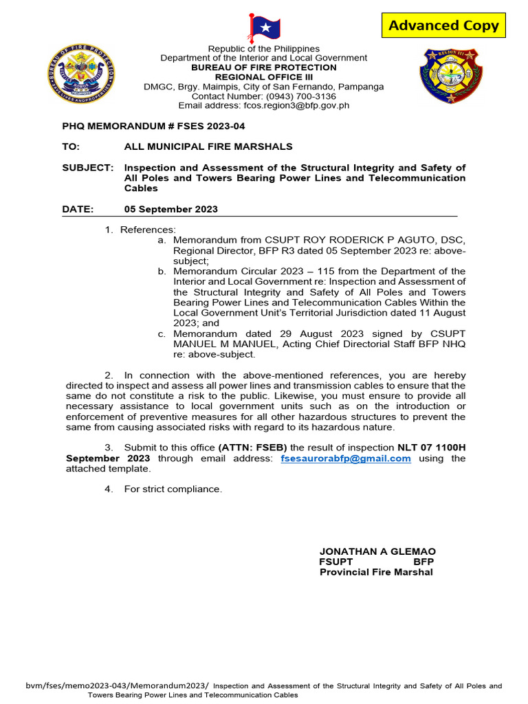 043 Inspection and Assessment of The Structural Integrity and Safety of ...