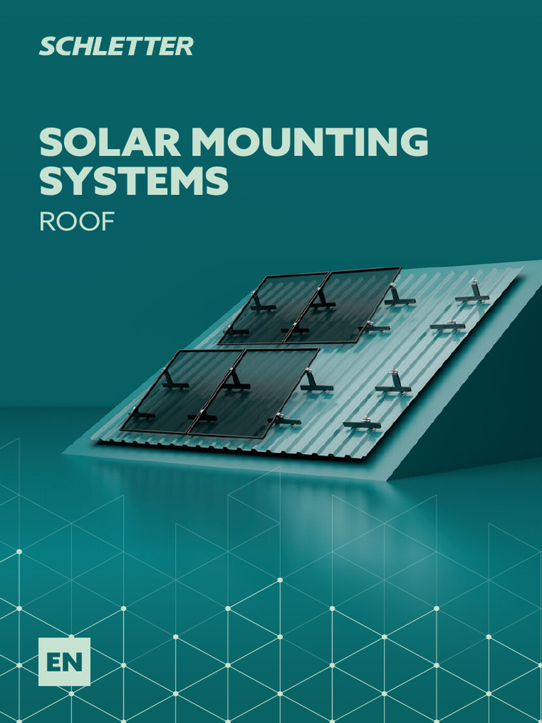 Schletter Solar Mounting Systems Roof En Web Pdf Roof Sustainability