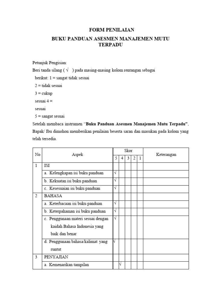 Hasil Validasi | PDF