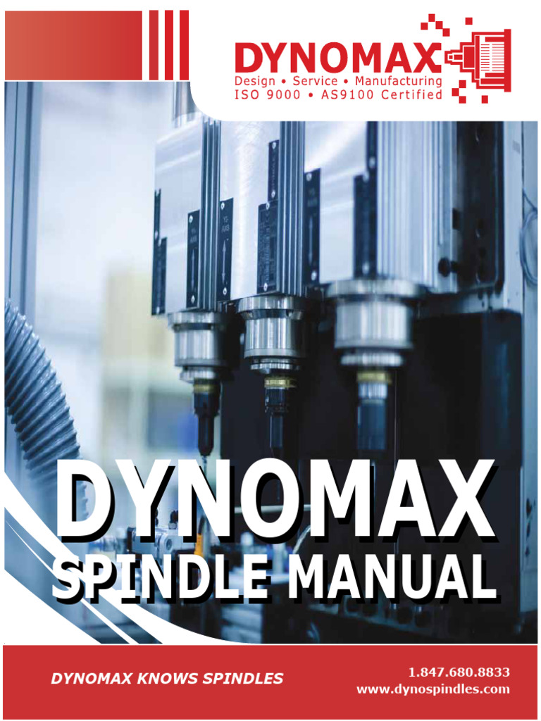 Spindle Manual | Download Free PDF | Screw | Bearing (Mechanical)