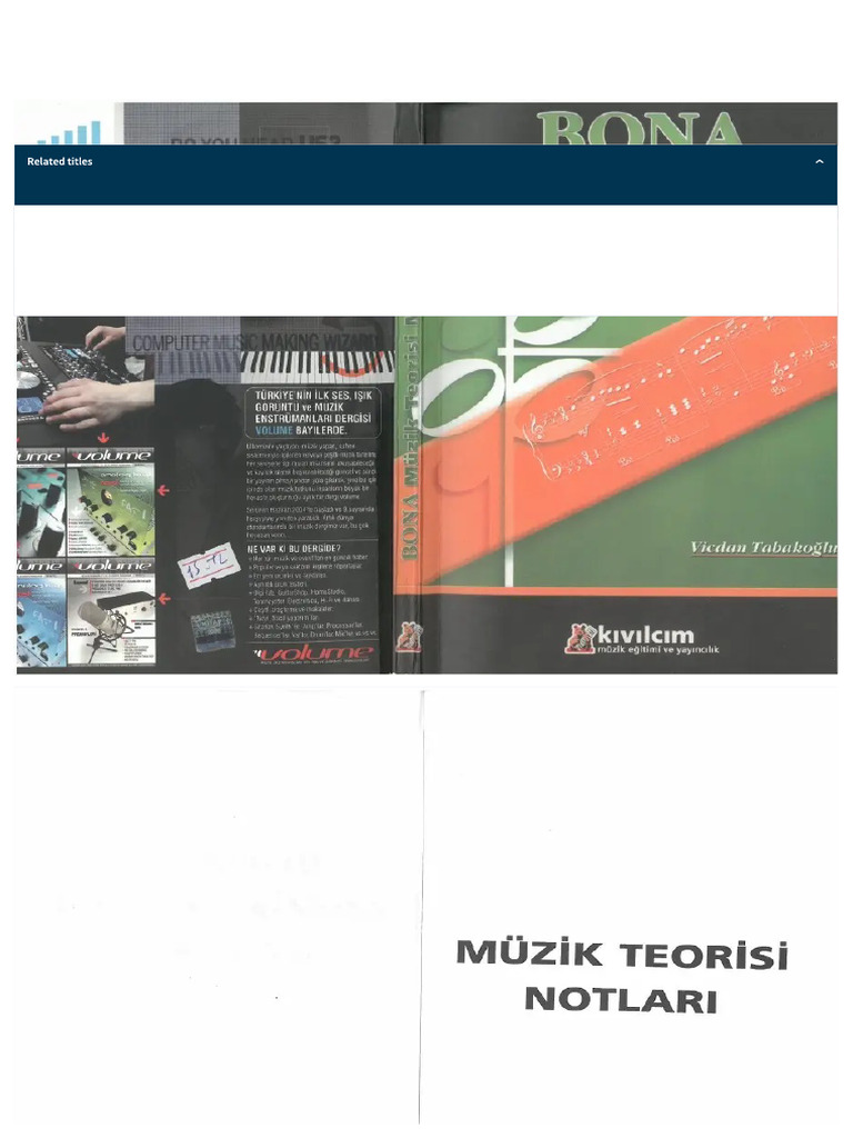 Vicdan Tabakoğlu - BONA Müzik Teorisi Notları - PDF (08.10.2023 01-49-58) | PDF