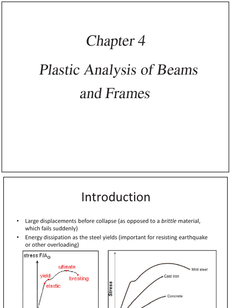 Plastic Analysis For Frame | PDF