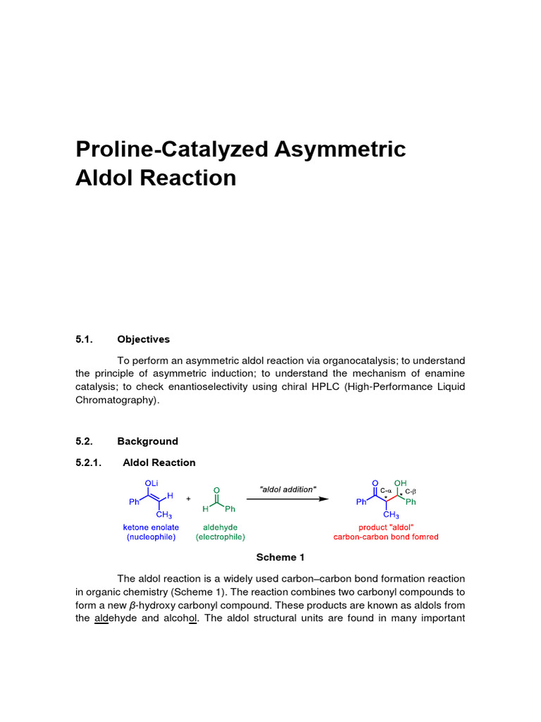 4 +Proline-Catalyzed+Asymmetri | PDF | Enantioselective Synthesis ... 4 +Proline-Catalyzed+Asymmetri | PDF | Enantioselective Synthesis ...