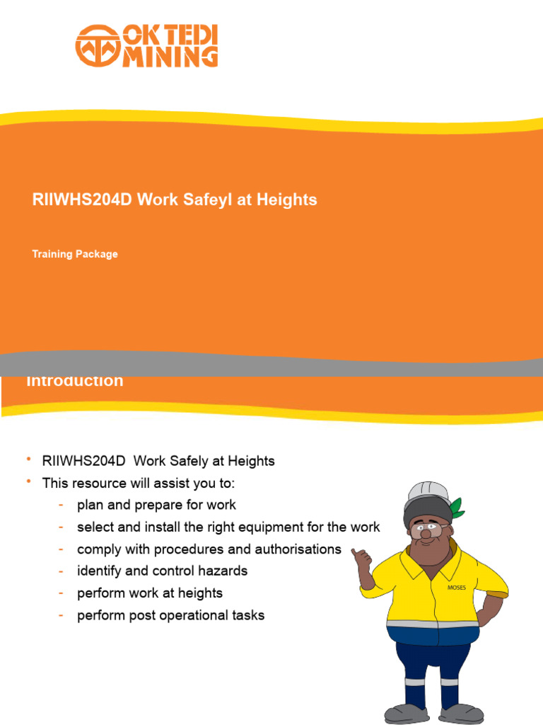 RIIWHS204D Work at Height Presentation | PDF | Home & Garden