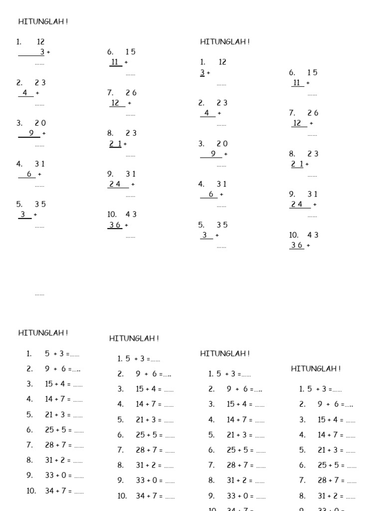 Soal TK B | PDF