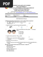 Soal Sumatif B.indo Kelas 1 Bab 3 Awas Kuman | PDF