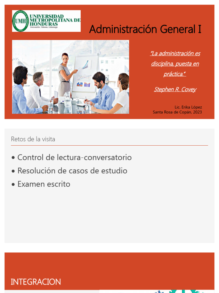 Fundamentos de Administración General | PDF | Business | Liderazgo