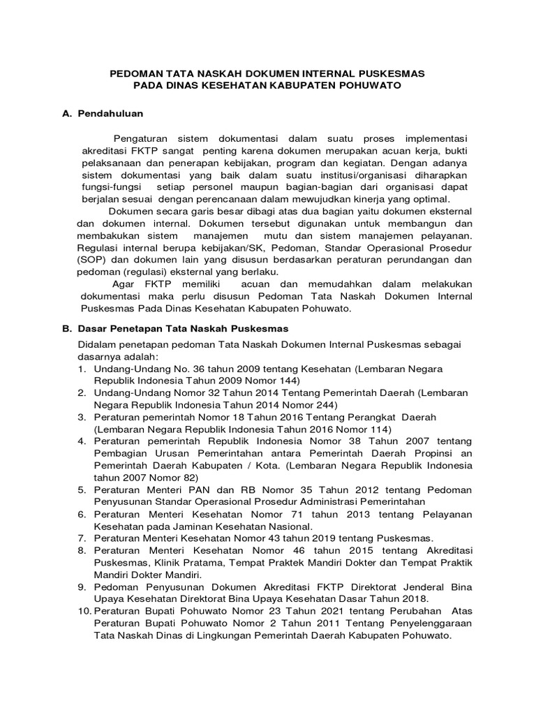 Pedoman Tata Naskah Tahun 2023 | PDF Pedoman Tata Naskah Tahun 2023 | PDF