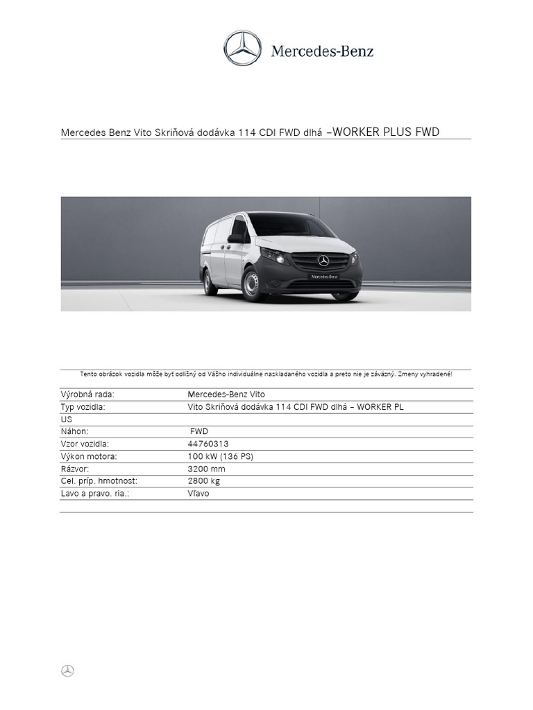 Vito WORKER PLUS | PDF