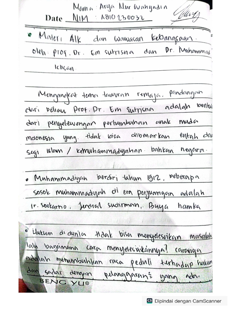 Resume Materi AIK | PDF