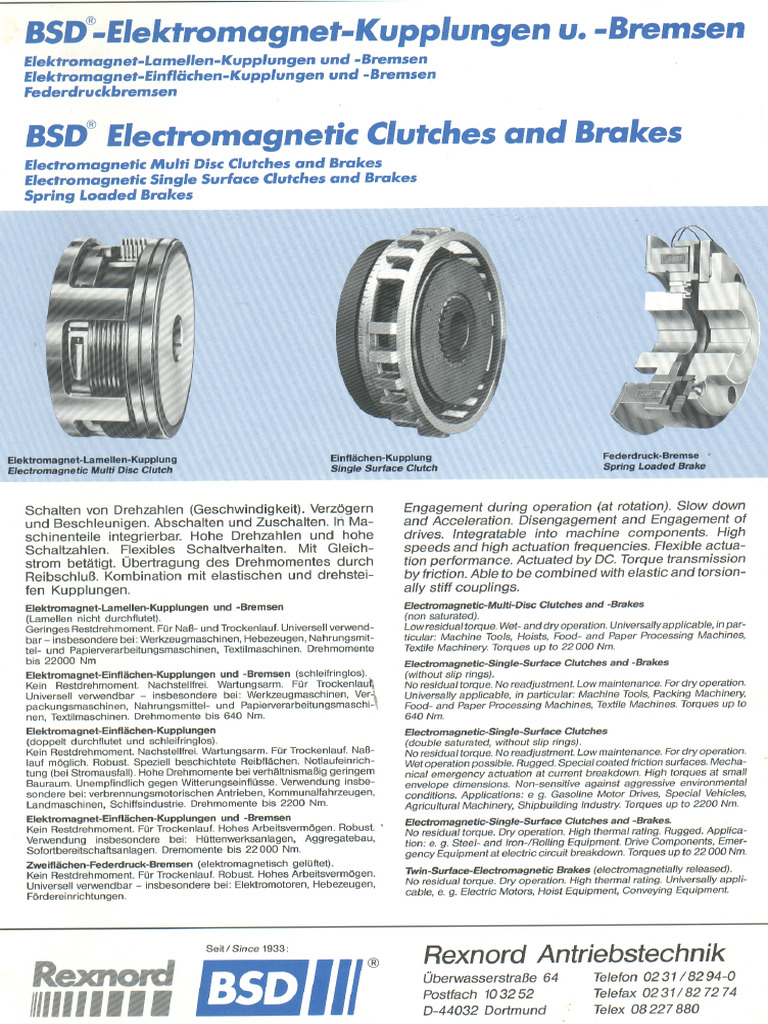 BSD | PDF | Clutch | Bearing (Mechanical)