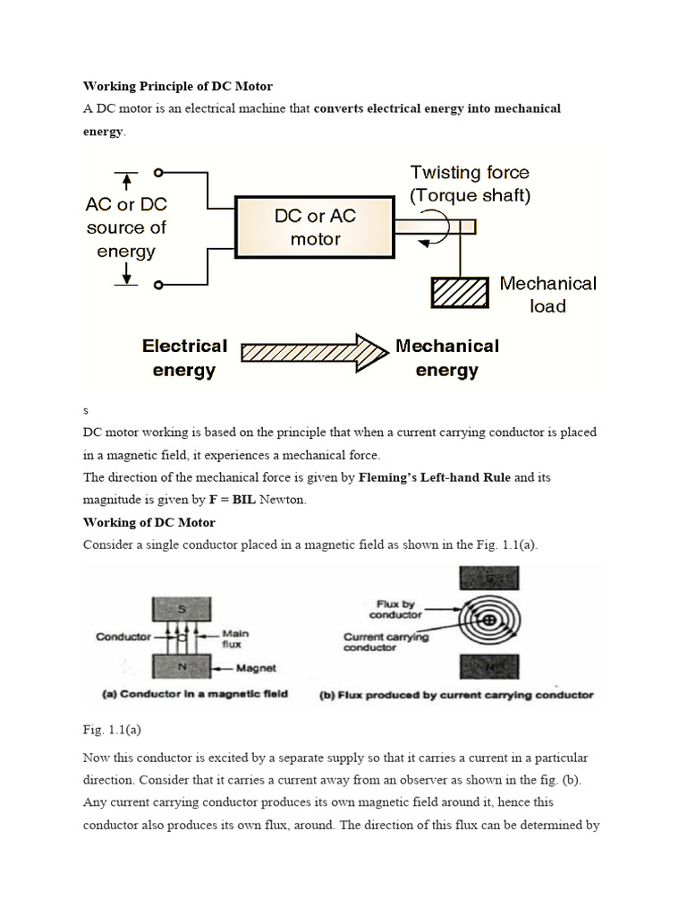 EE-106 UNIT 5 Notes | PDF | Electric Motor | Electromagnetic Induction