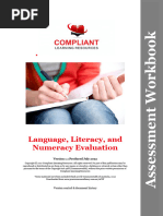 LLN Test Overview and Assessment Guide | PDF | Literacy | Cognition