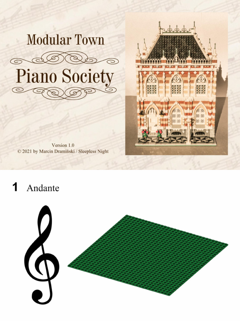 Modular Town Piano Society v1.0 | PDF