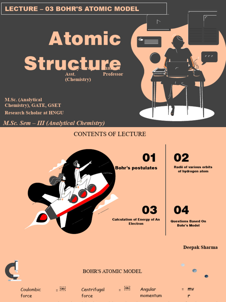 Lecture 03 Atomic Structure Pdf Electron Atomic Nucleus