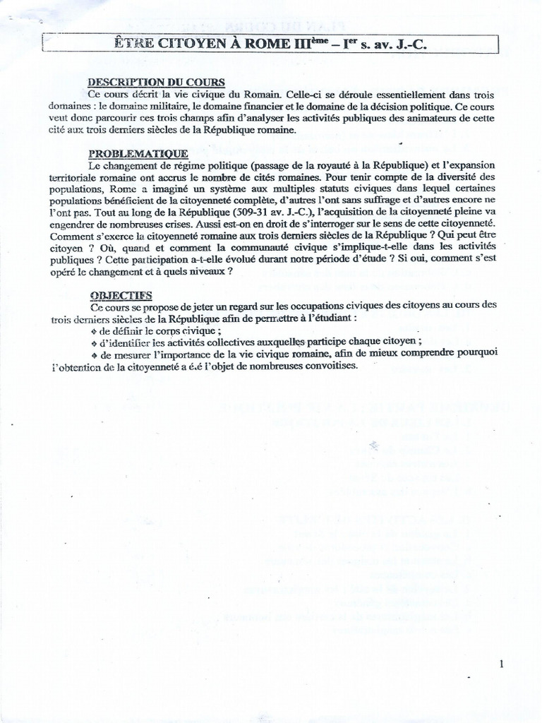 Rome Antique l2 | PDF