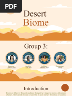 Desert Biome: Interactions and Examples | PDF | Desert | Rain