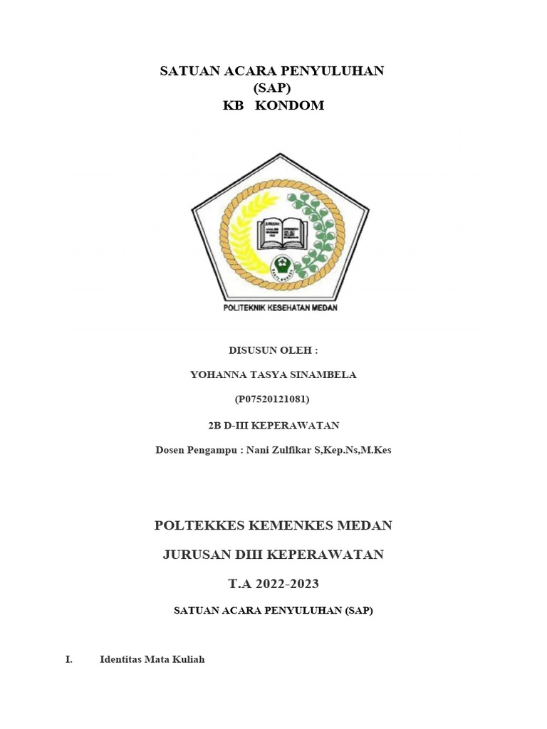 Sap KB Kondom | PDF