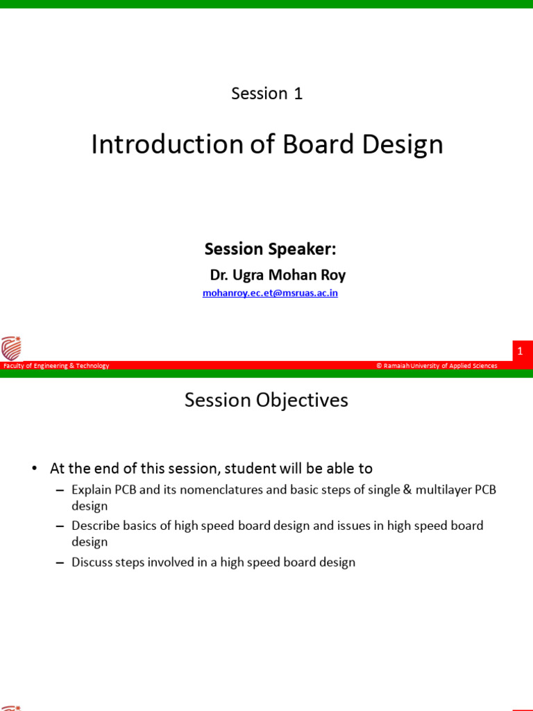 Session_1_Introduction of HSBD.pptx | PDF | Printed Circuit Board ...