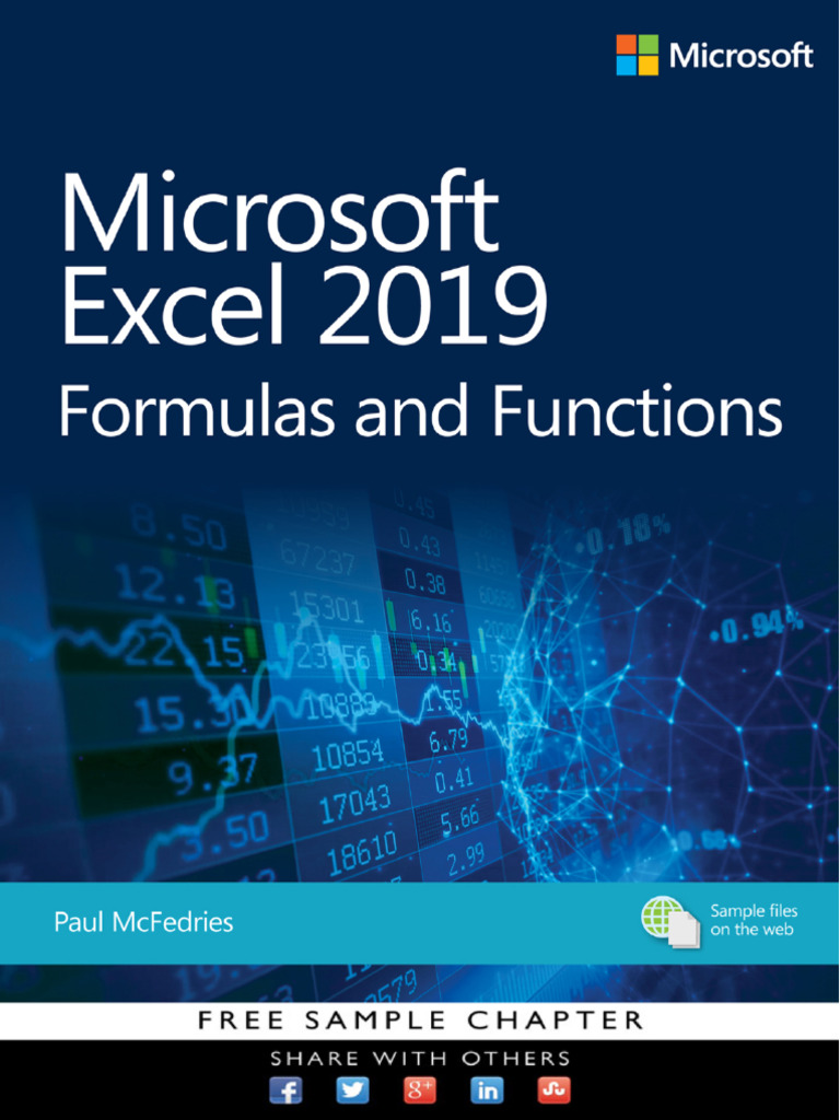 Fórmulas y Funciones de Microsoft Excel 2019 | PDF