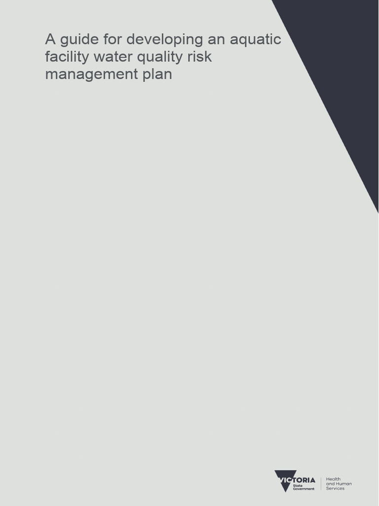 Water Quality Risk Management Plan Guide Accessible Version Final ...