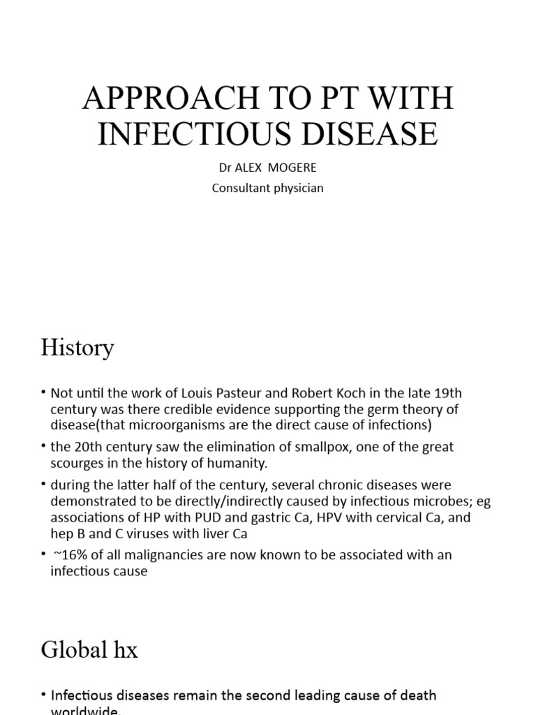 Overview Infectious Diseases | PDF | Infection | Microorganism