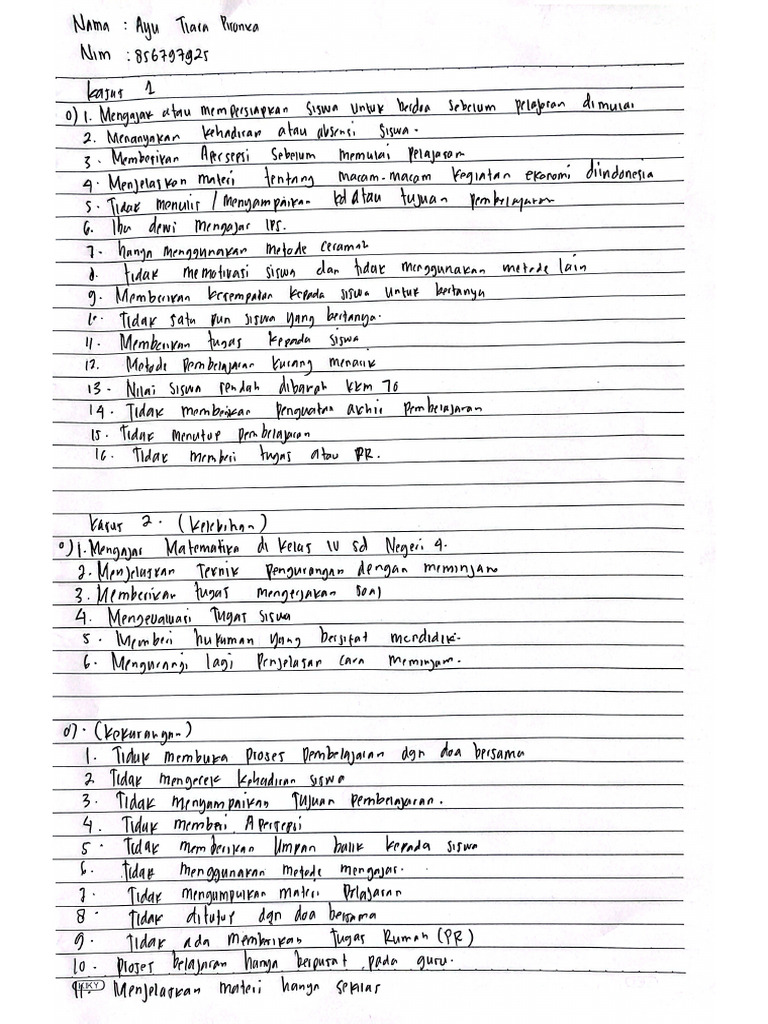 Ayu Tiara Pironica (856797925) | PDF