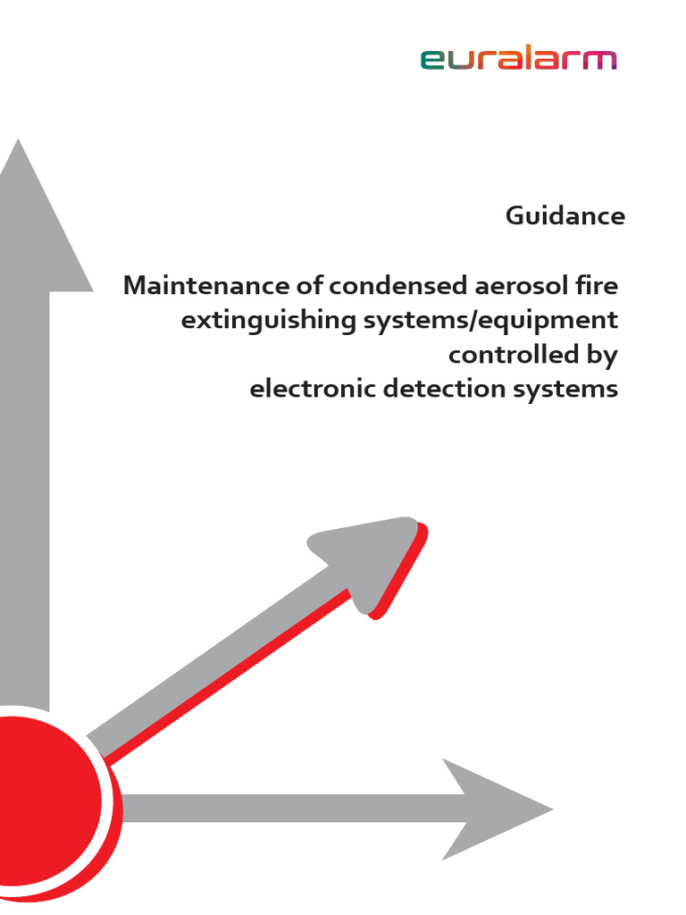 Guidance Maintenance of Condensed Aerosol Fire Extinguishing Systems ...
