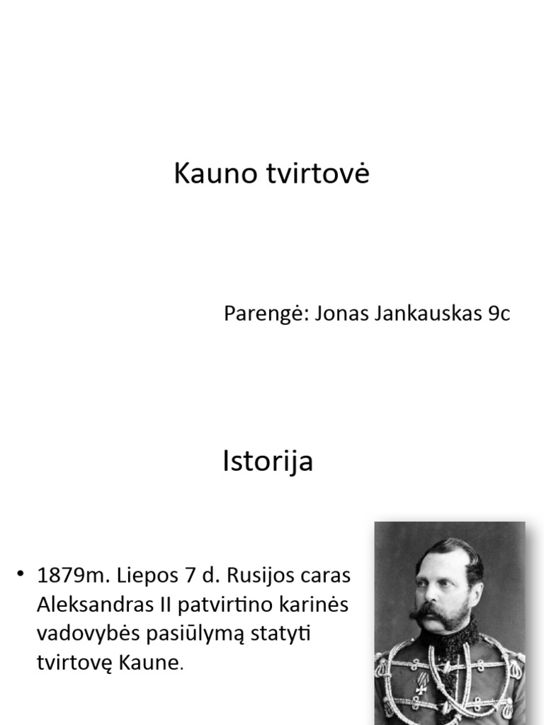 Kauno Fortai | PDF
