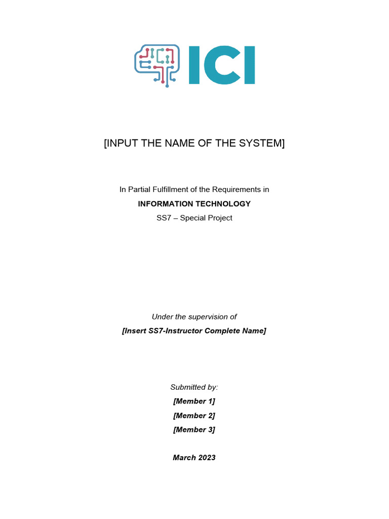 Special Project Documentation Format 2 | PDF | Paragraph | User (Computing)
