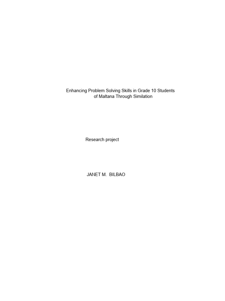 Simulations Boost Grade 10 Physics Skills | PDF | Simulation | Physics