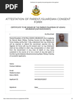 Polac Guarantor Form | PDF