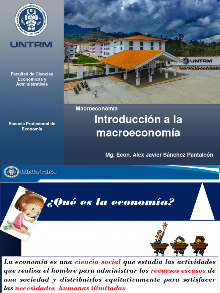 Semana 1. Introduccion A La Macroeconomía | PDF | Ciencias económicas | Macroeconómica