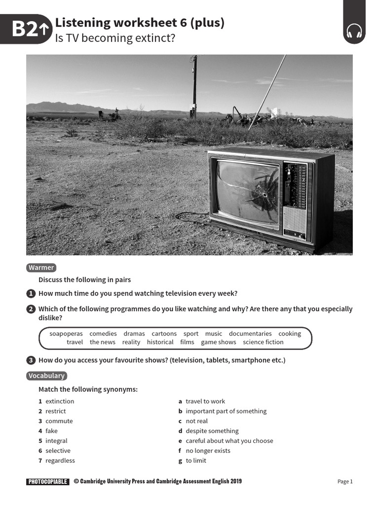 Open World First - B2 - Listening - WS - 6 - Plus | PDF | News | Human Communication