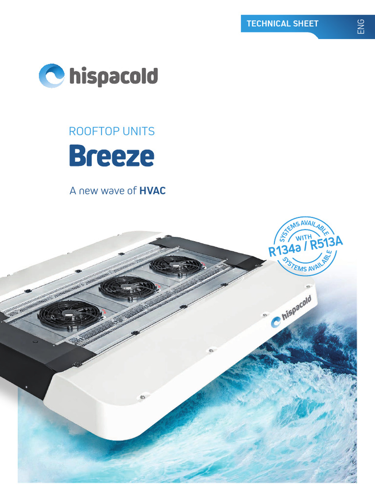 Breeze Range Technical Sheet | PDF | Physical Quantities | Energy Technology