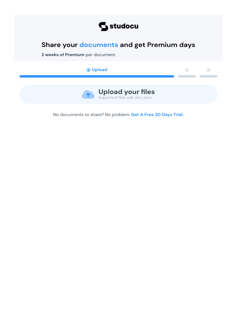 Upload Your Documents To Studocu | PDF | Career & Growth | Computers