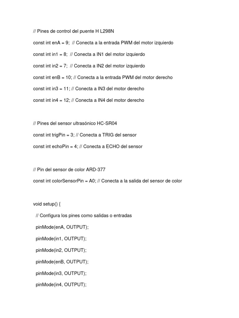 Programa En Arduino Pdf 