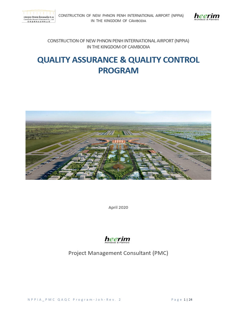 NPPIA - QAQC Program - 03042020 Rev.3-Final | PDF | Specification (Technical Standard) | Quality ...