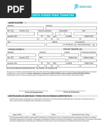 Carta Poder Simple Para Tramites IMSS | PDF