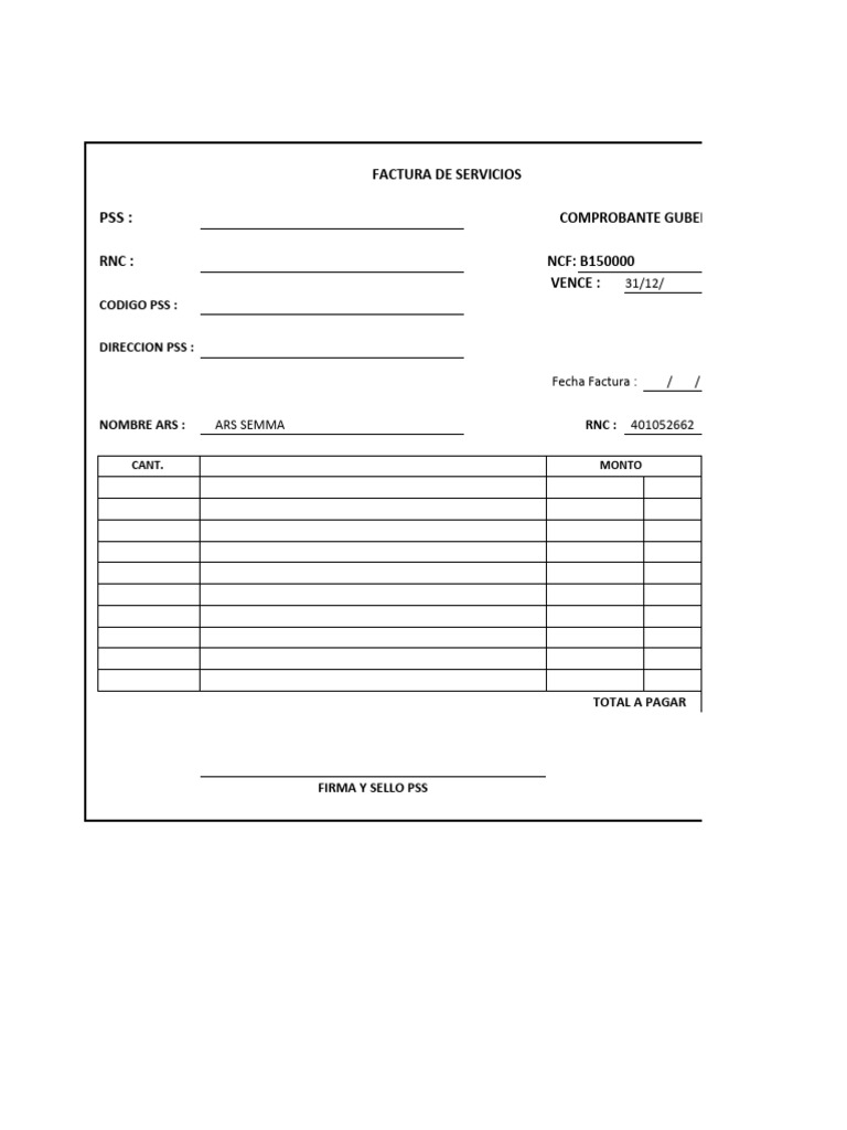 modelo-de-factura-ars-semma-sin-itebis-pdf