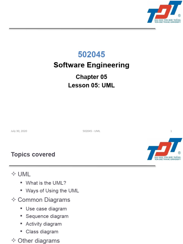 05 Uml | PDF | Use Case | Unified Modeling Language