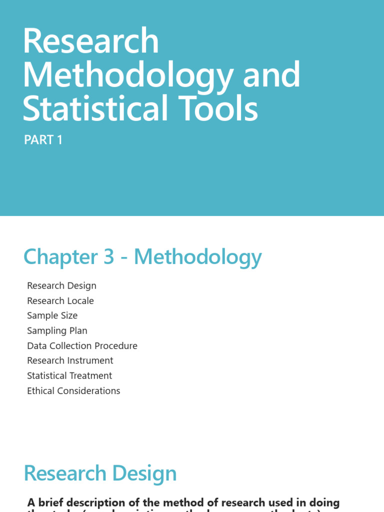 ACRES 3255 - Session-5 - Research Methodology and Statistical Tools ... ACRES 3255 - Session-5 - Research Methodology and Statistical Tools ...