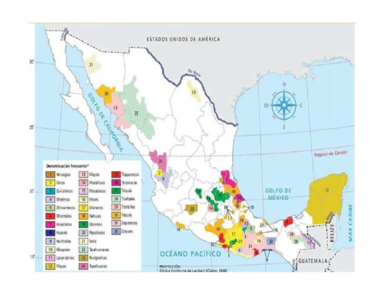 MAPAS GRUPOS ETNICOS | PDF